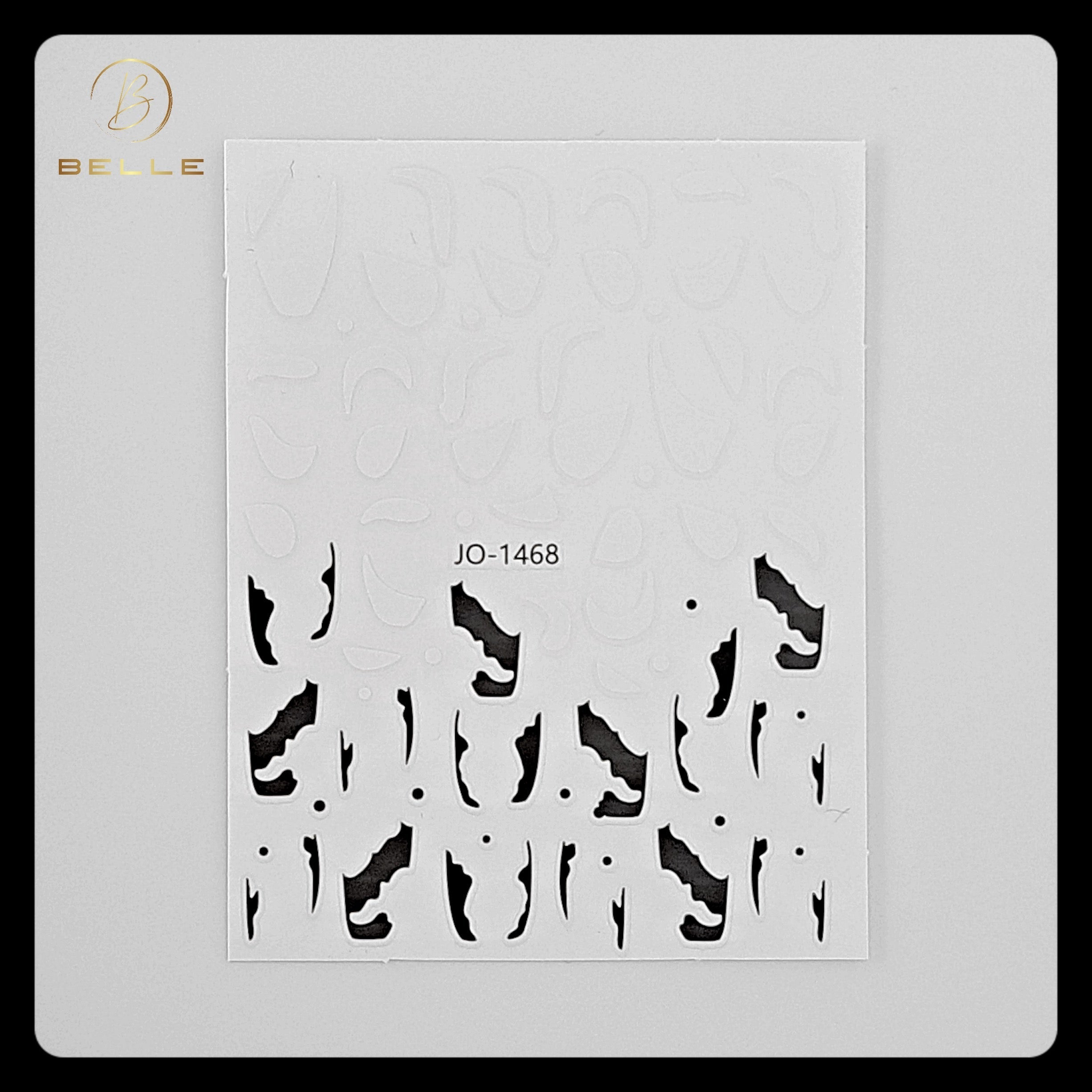 Black & White Nail Art Stickers | Belle Beauty